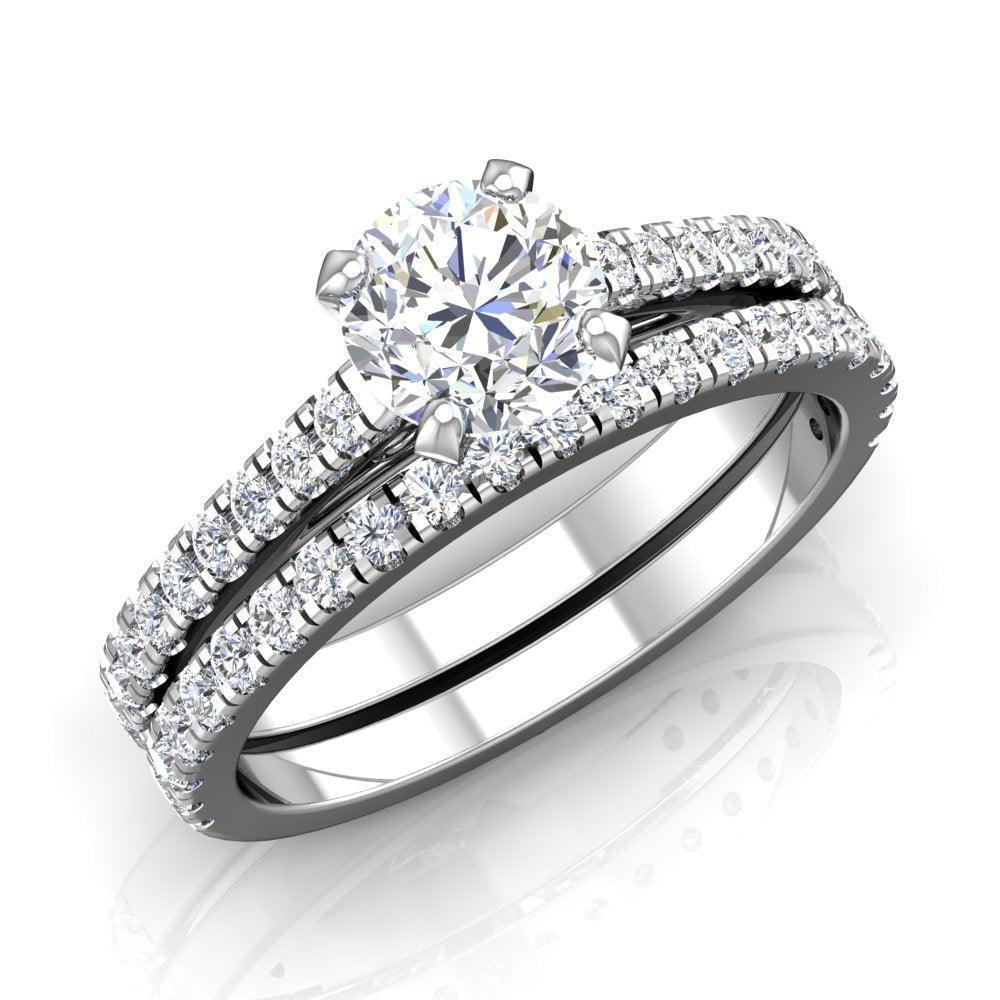 Shop Bridal Set Engagement Rings | New World Diamonds