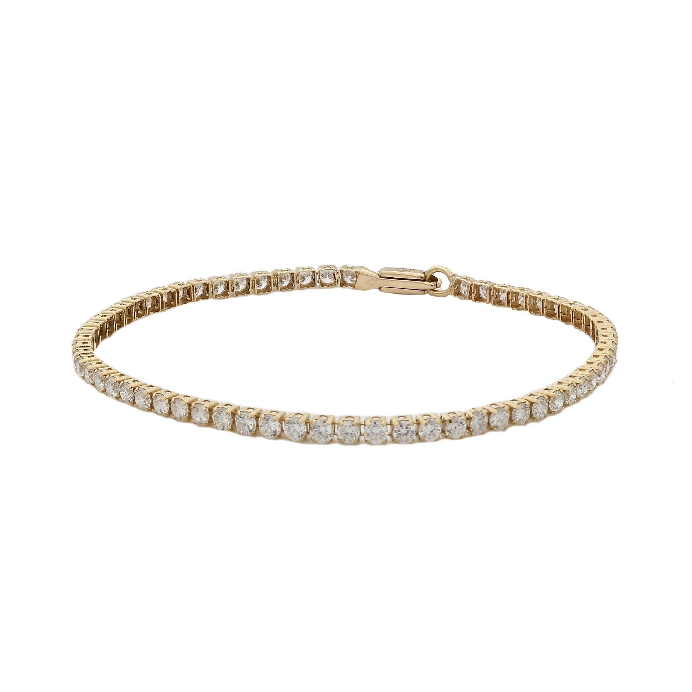 3 Carat Diamond Tennis Bracelet Jewelry | Lab Grown Diamonds — New ...