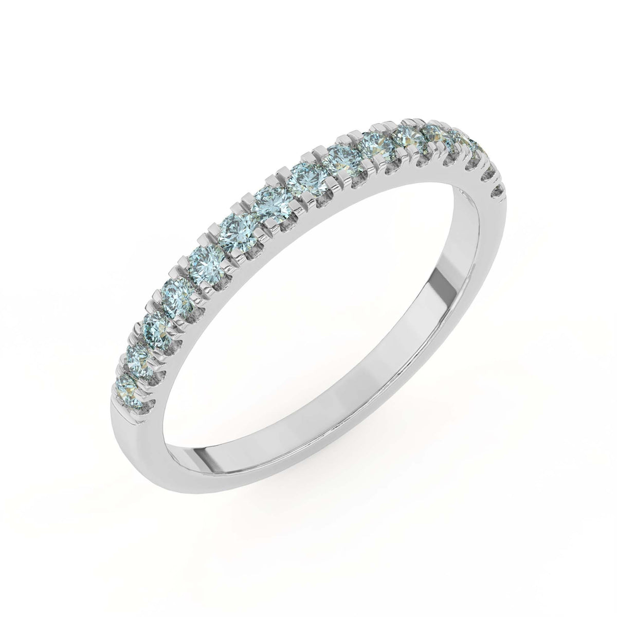 Diamond Rings In Blue Colors Make Great Gifts, Wedding Bands | Jewelry