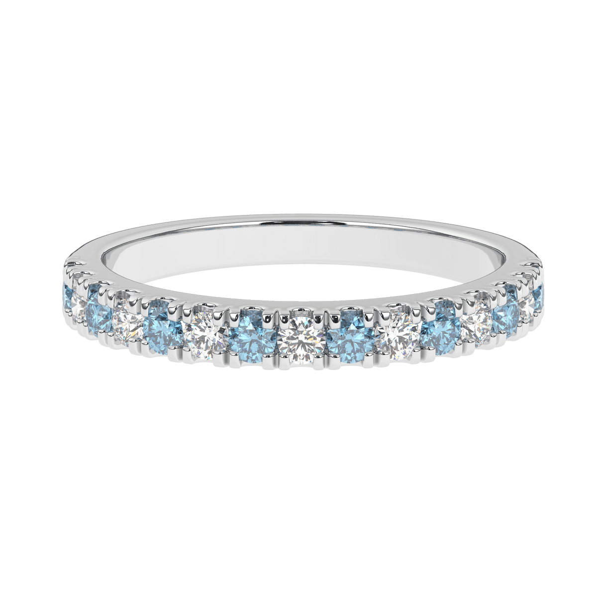 Diamond Rings | Lag Grown Diamonds Blue Colors| Wedding Bands | Gifts ...