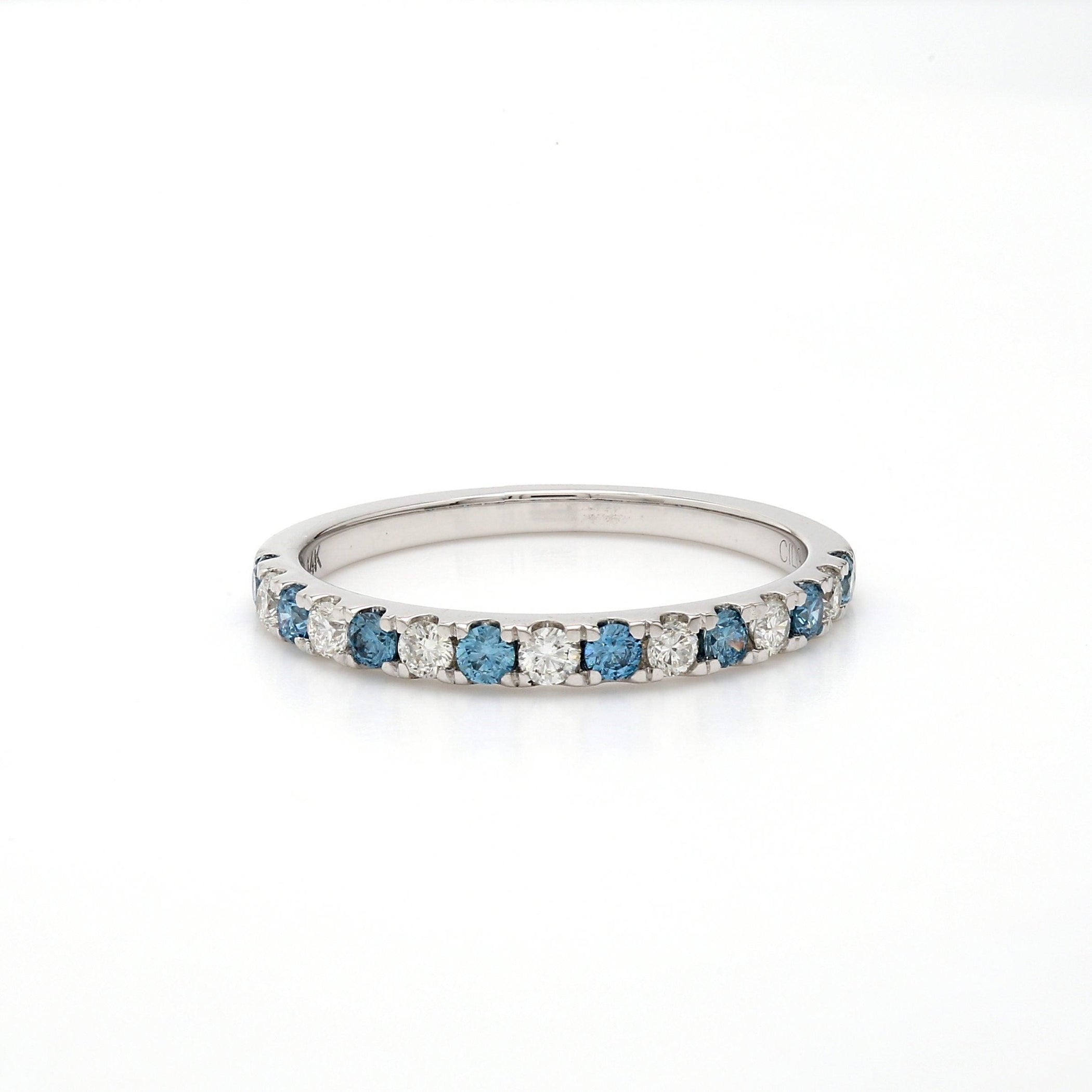 Diamond Rings | Lag Grown Diamonds Blue Colors| Wedding Bands | Gifts ...