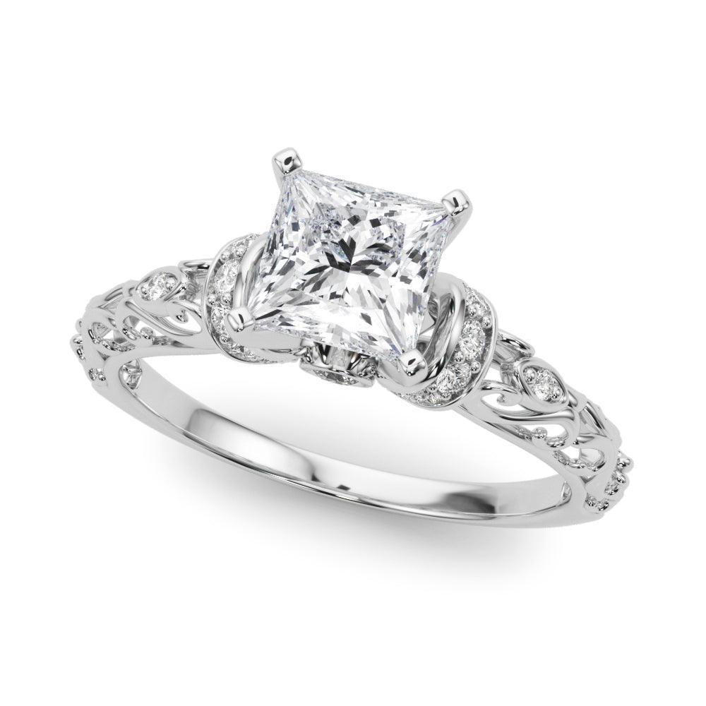 Vintage Engagement Rings For Women Princess Diamonds | Engagement ...