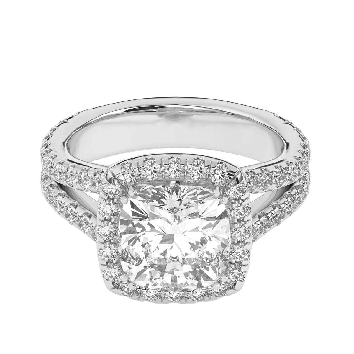 Beautiful Lab Grown Diamond 14K Gold Calista Engagement Ring