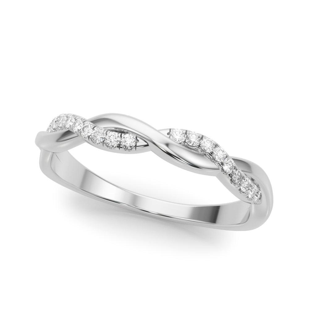 Dawn Band perfect for wedding band rings — New World Diamonds