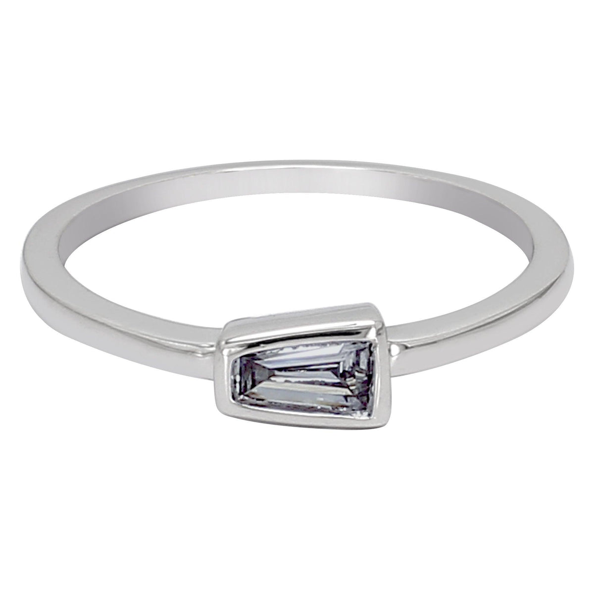Eleanor Ring - Solitaire 0.19Ct Old Mine Cut Diamond Ring 14K Gold ...