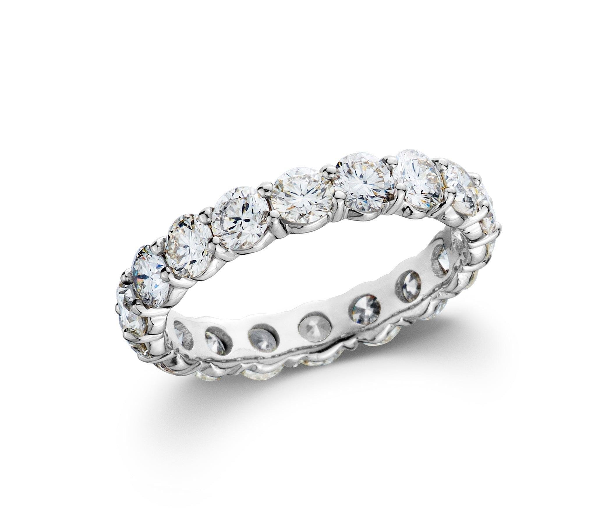 2 1/2 Ct. T.W. Lab-Grown Diamond 14K White Gold Eternity | Lab-Grown ...