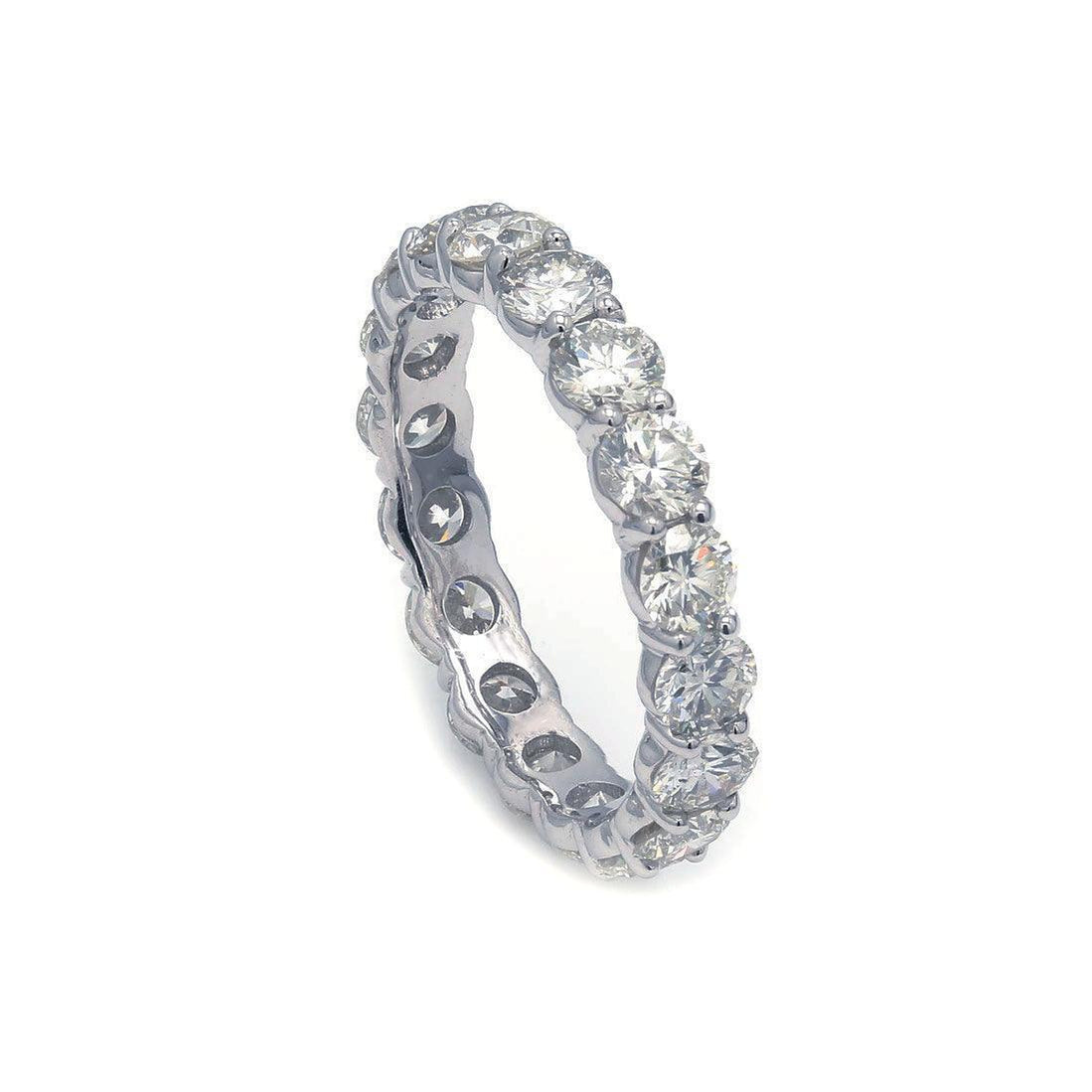 2 1/2 Ct. T.W. Lab-Grown Diamond 14K White Gold Eternity | Lab-Grown ...