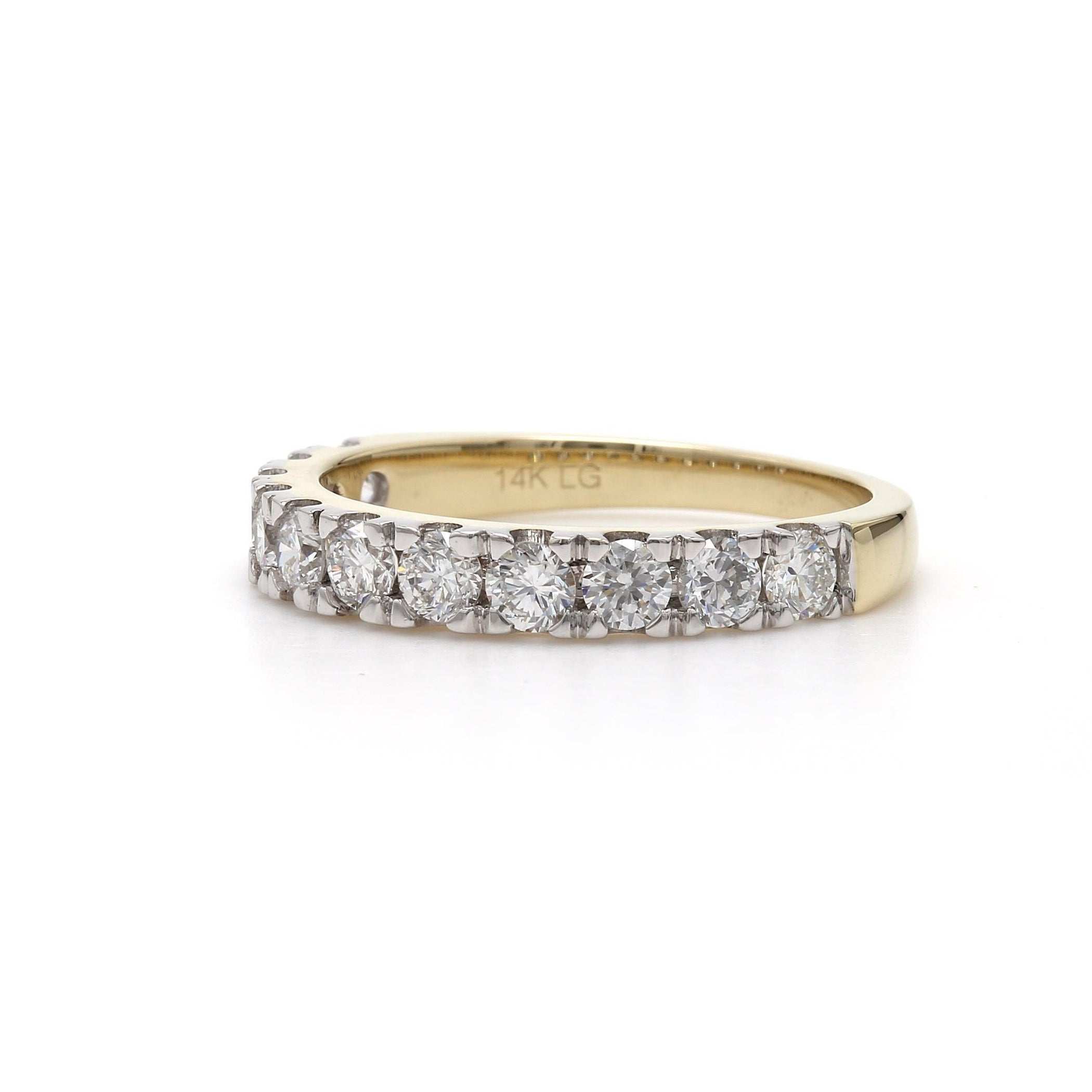 Marissa Ring 1.0Ctw. perfect for wedding band rings — New World Diamonds