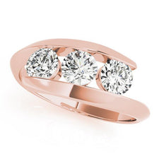 Modern 3 Stone Diamond Ring 1.0ctw Of Symbolic Meaning and Treasures
