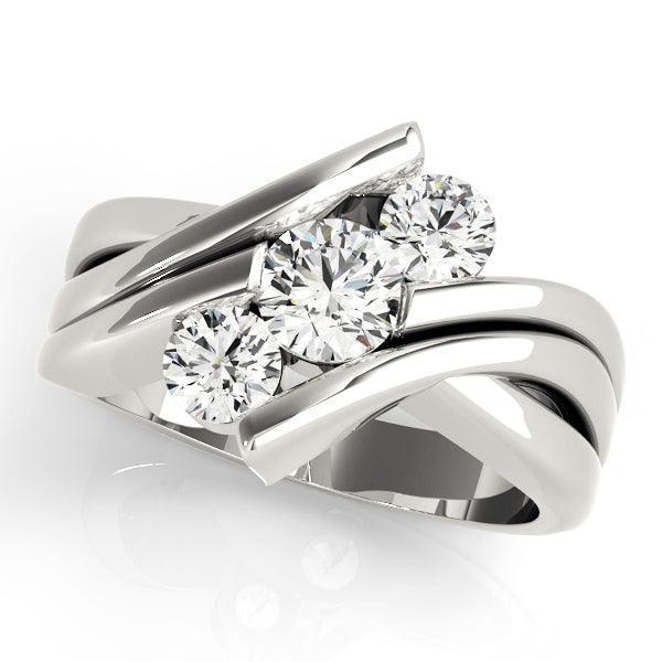 Modern 3 Stone Diamond Ring 1.0ctw Of Symbolic Meaning and Treasures